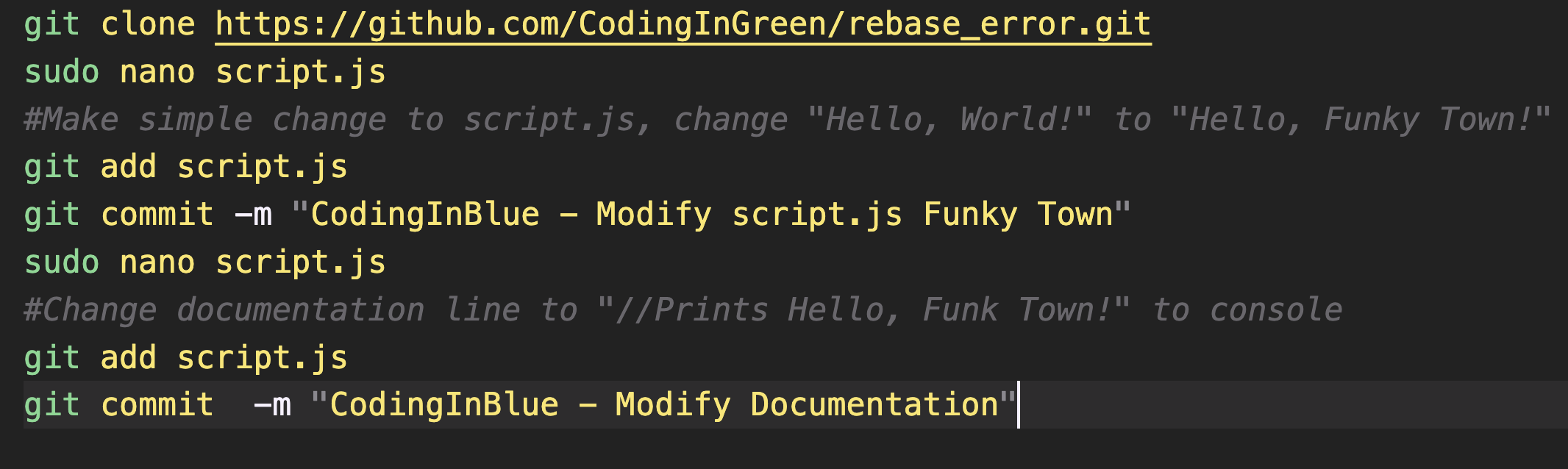 Git Fixing Rebase Errors When Rebasing Goes Wrong 